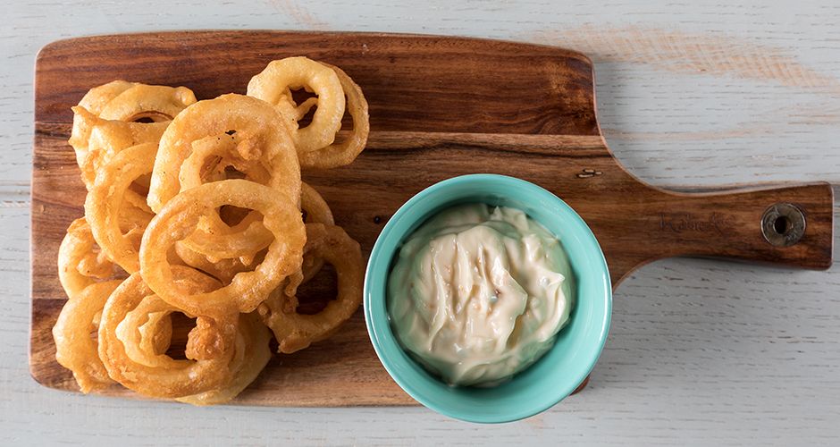 Onion rings | Άκης Πετρετζίκης